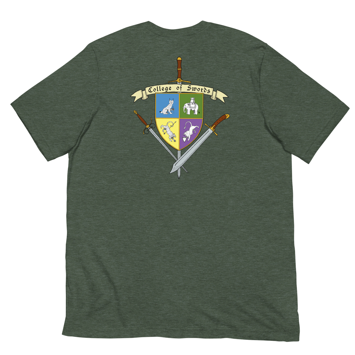 College of Swords Club T-shirt – Ox and Plow