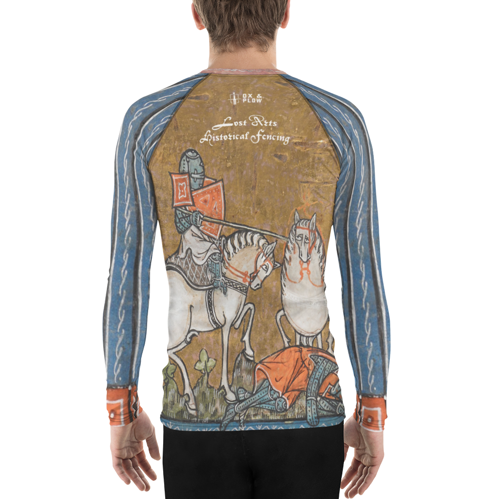 Lost Arts Historical Fencing Egg Horse Club Rash Guard – Ox and Plow